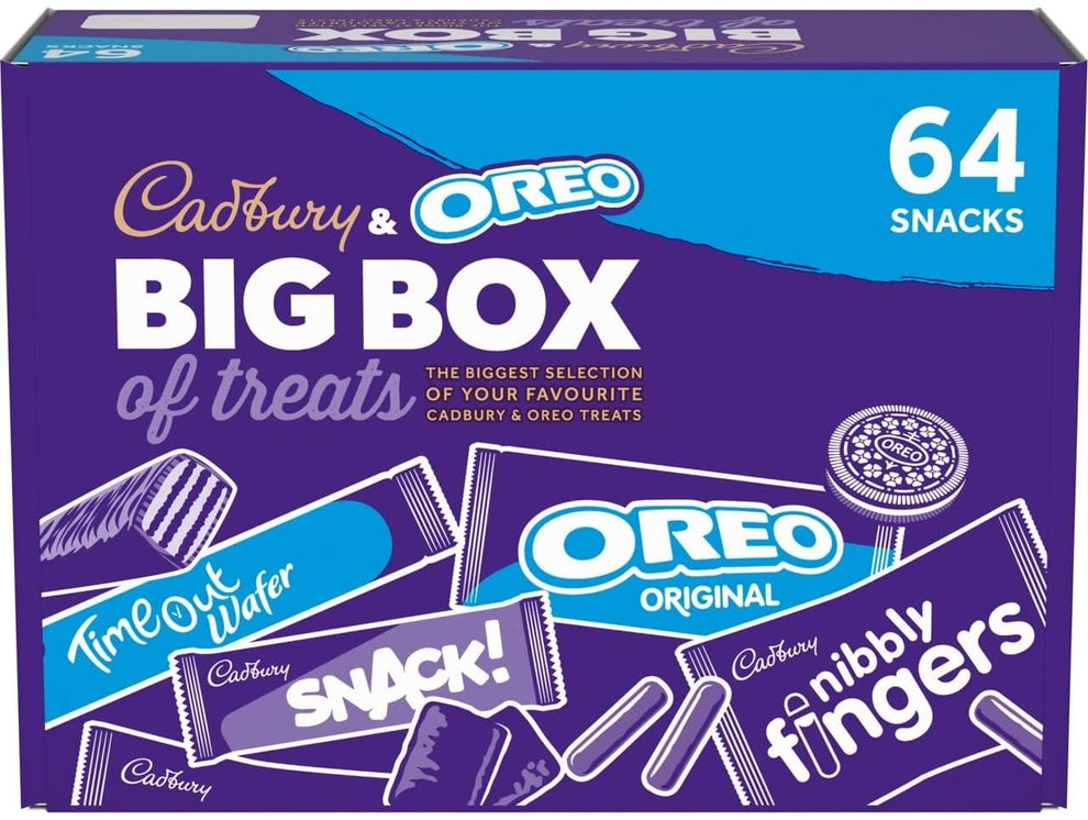 Cadbury & OREO Big Box of Treats - Individually Wrapped Snacks (Box of ...