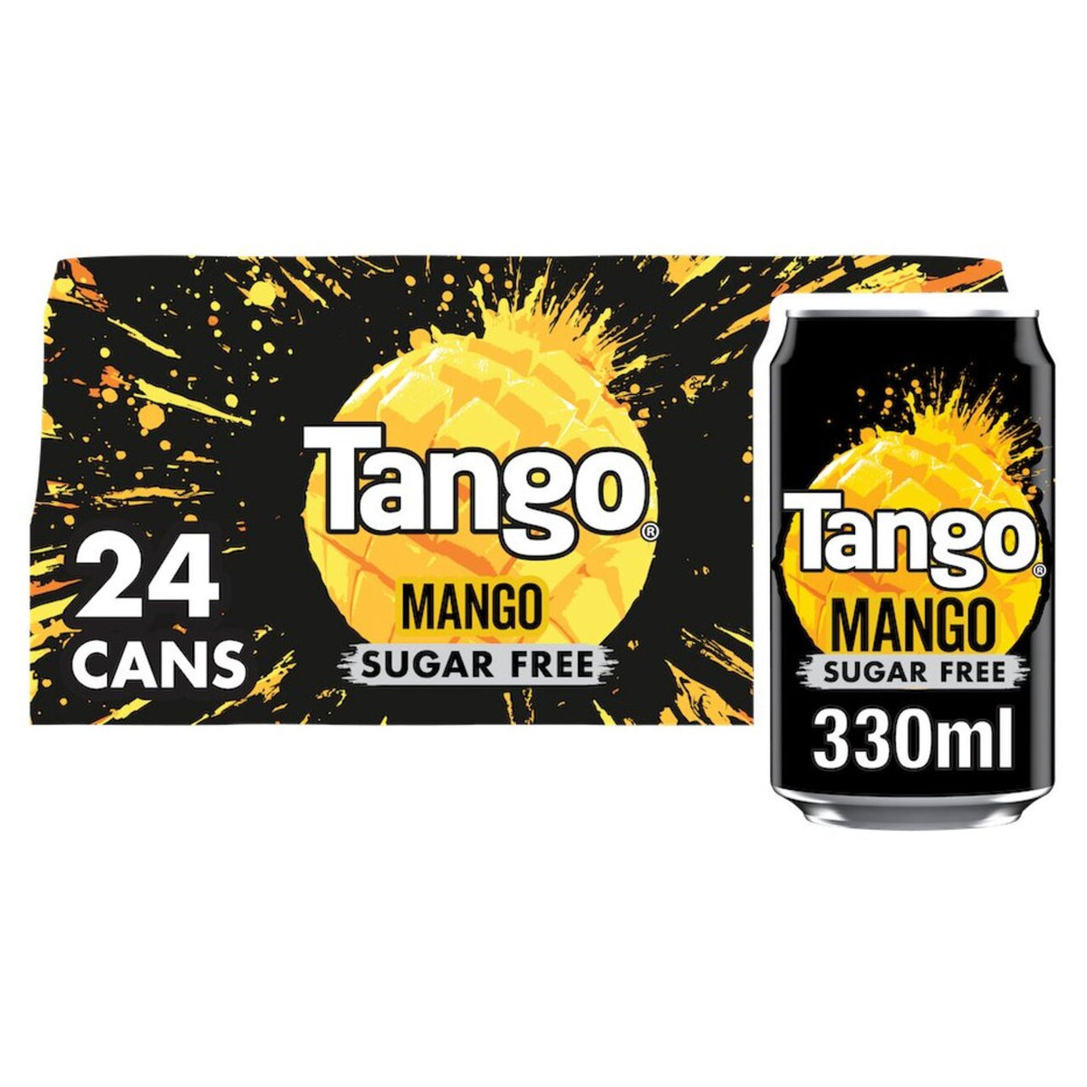 Tango Mango Sugar Free: Soft Drink Cans - 330ml (Pack of 24) – Business ...